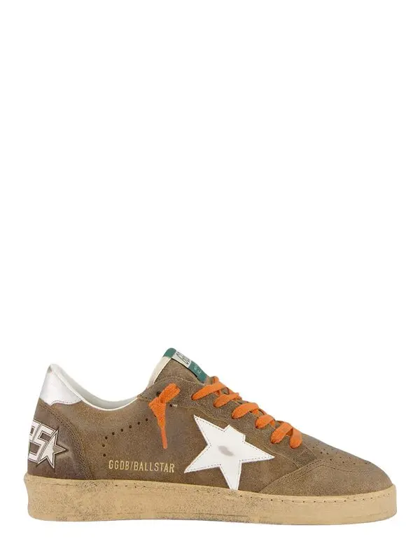 GOLDEN GOOSE Ball Star Low-top Sneakers - Brown