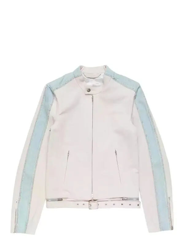 Acne Studios Denim-panel Jacket - Neutrals