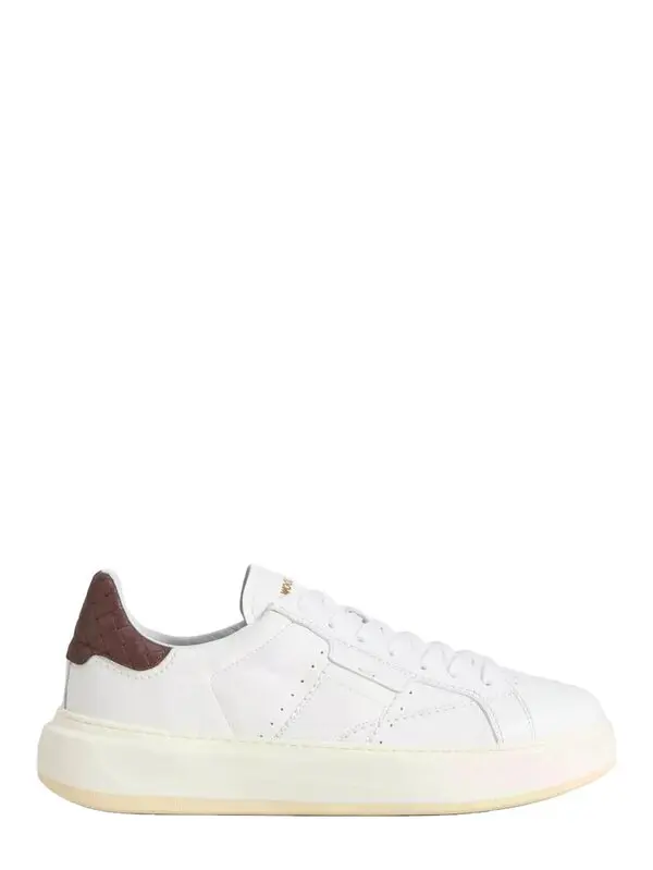 Woolrich Arrow Lace-up Sneakers - White