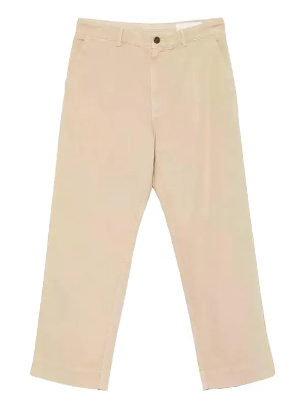 ORIGINAL VINTAGE Button Trousers - Neutrals