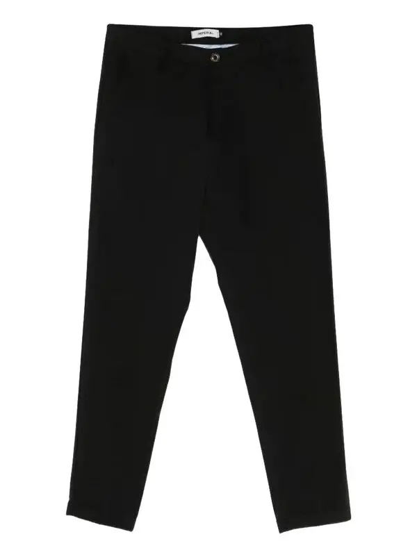 Imperial Pressed-crease Trousers - Black