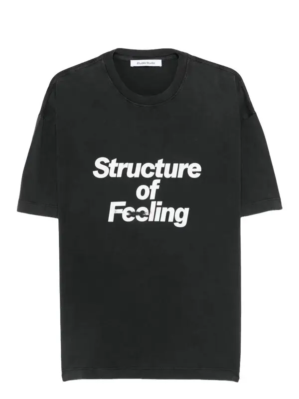Études Studio Printed T-shirt - Black