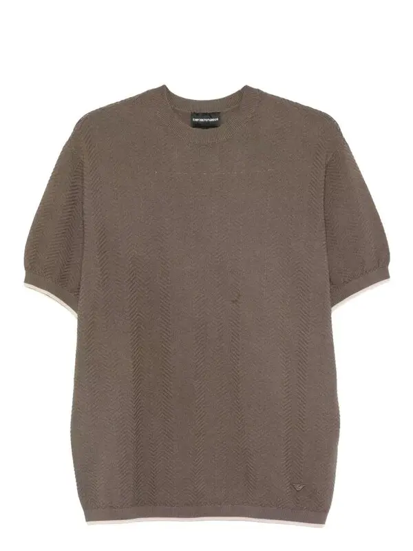 Emporio Armani Short-sleeve T-shirt - Brown