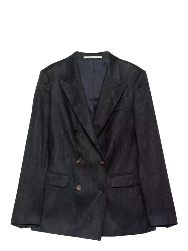 Tagliatore Parigi Double-breasted Blazer - Blue