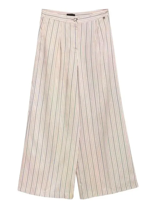 Liu Jo Striped Trousers - Neutrals