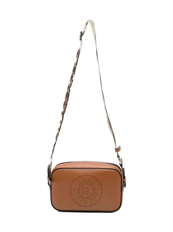Karl Lagerfeld K/circle Perforated Mini Bag - Brown