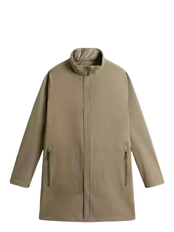 Woolrich Two-layer Overcoat - Neutrals