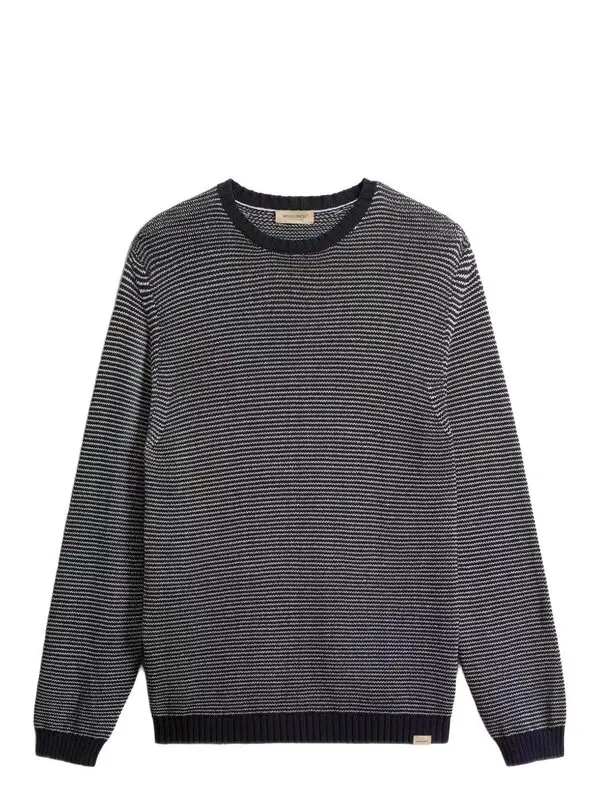 Woolrich Striped Crew-neck Sweater - Blue
