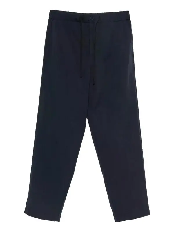 Imperial Drawstring-waist Trousers - Blue