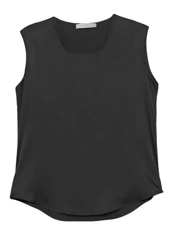 D.exterior Sleeveless Vest - Black