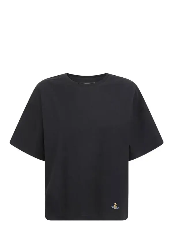 VIVIENNE WESTWOOD Boxy T-shirt - Black