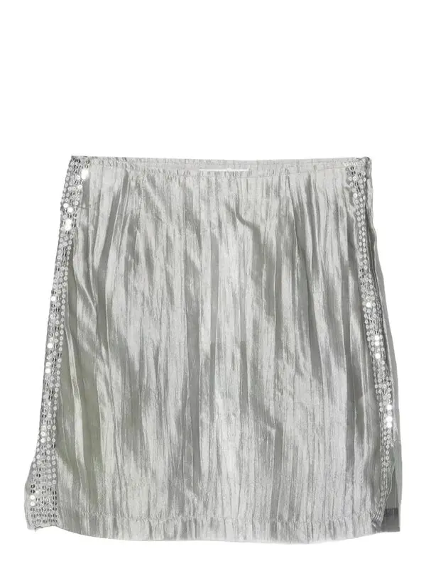 Gimaguas Sequin-embellished Midi Skirt - Grey