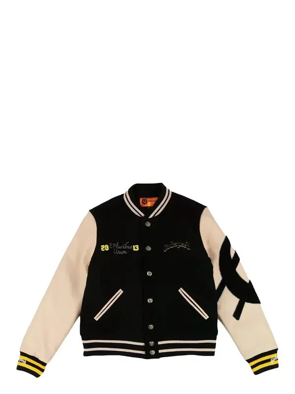 GODSPEED Chrome Seduction Varsity Jacket - Black
