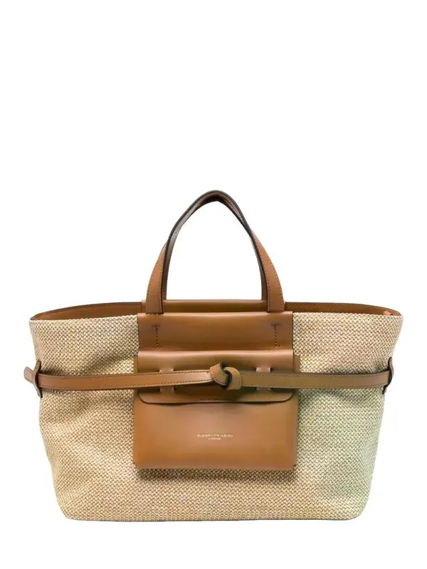 GIANNI CHIARINI Belty Tote Bag - Neutrals