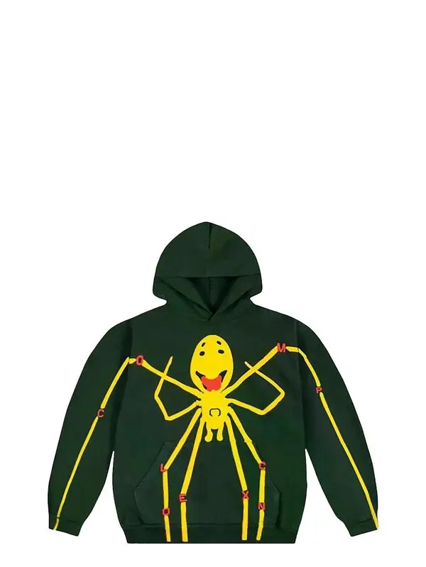 TRAVIS SCOTT Cactus Plant Flea Market X Complexcon Spider Legs Hoodie - Green