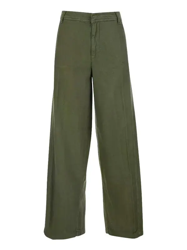 MERCI Betsey Wide Leg Jeans - Green