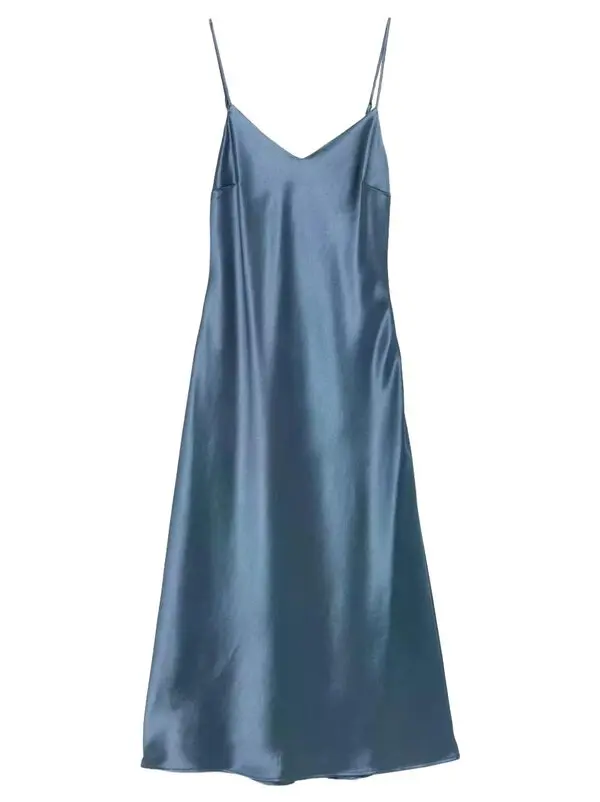 Cynthia Rowley Satin Dress - Blue