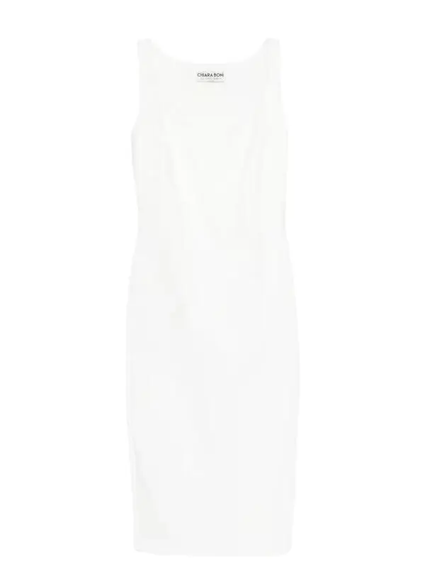Chiara Boni La Petite Robe Gilia Square-neck Midi Dress - White
