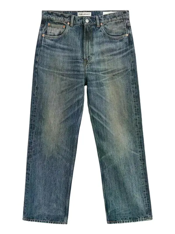 Our Legacy Straight Leg Jeans - Blue