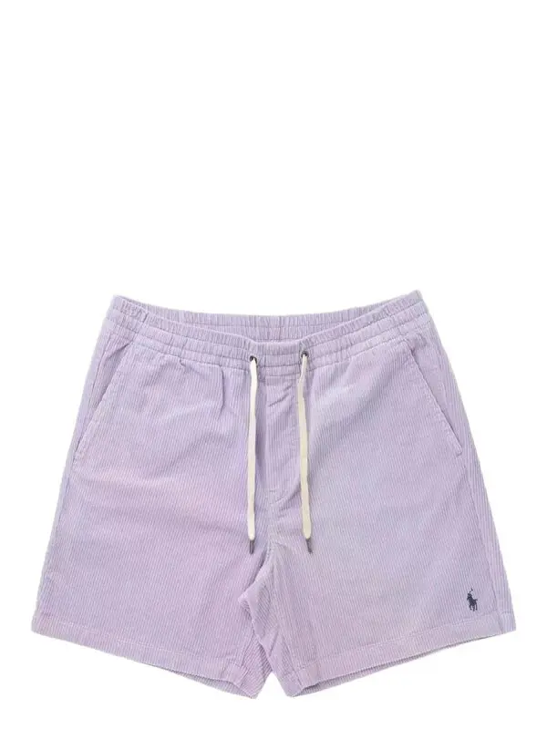 Polo Ralph Lauren Corduroy Drawstring Shorts - Purple