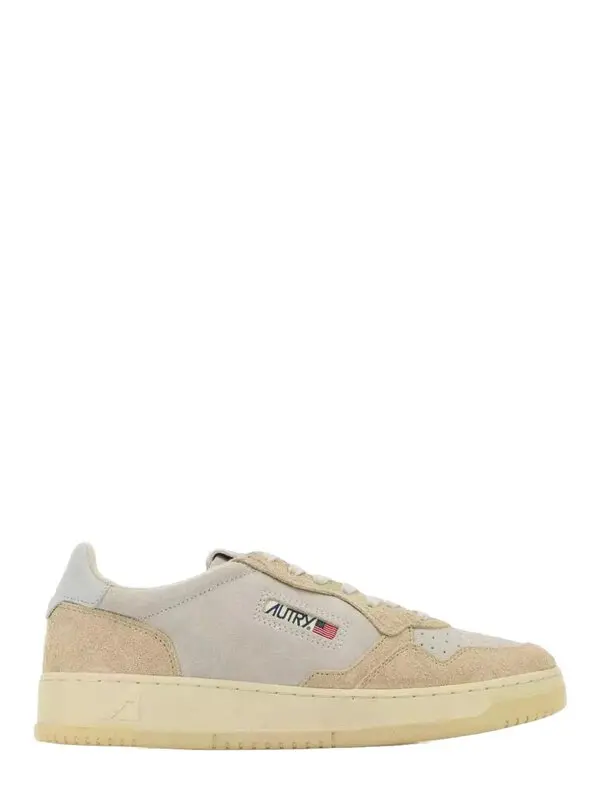 AUTRY Medalist Suede Sneakers - Neutrals