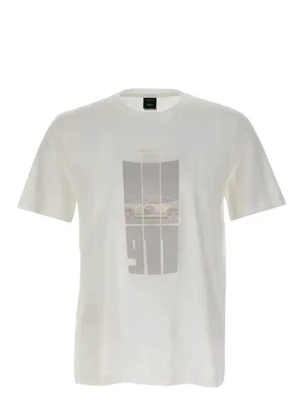 BOSS X Porsche Spirit70 Grx Graphic Short-sleeve T-shirt - White
