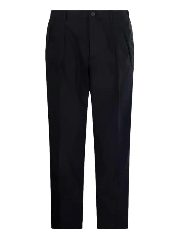 ENTRE AMIS Pleated Trousers - Black