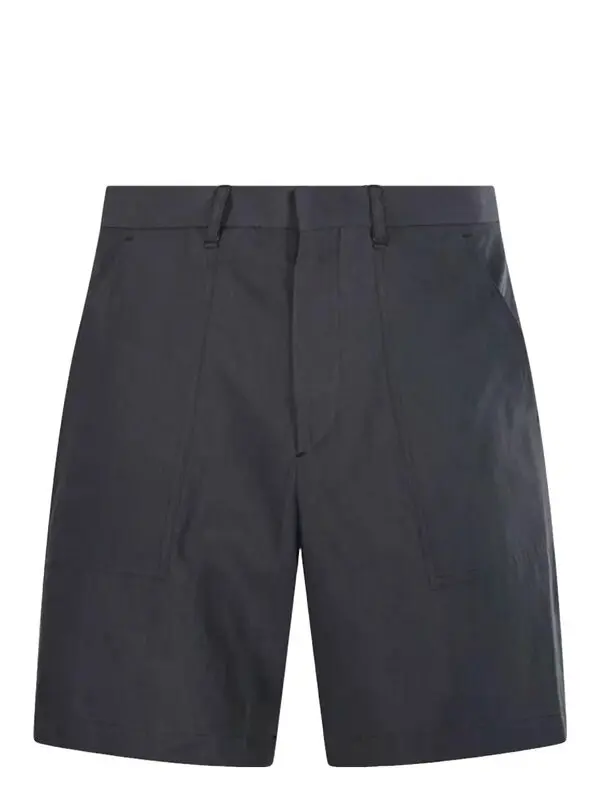 LARDINI Flap-pocket Shorts - Grey