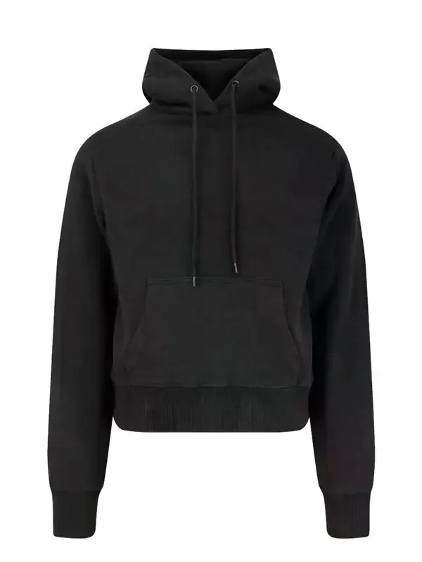 ENTIRE STUDIOS Drawstring Pocket Hoodie - Black