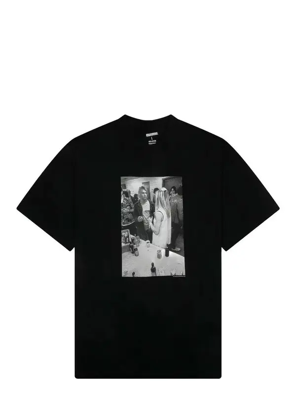 NEIGHBORHOOD X Charles Peterson Picture T-shirt - Black