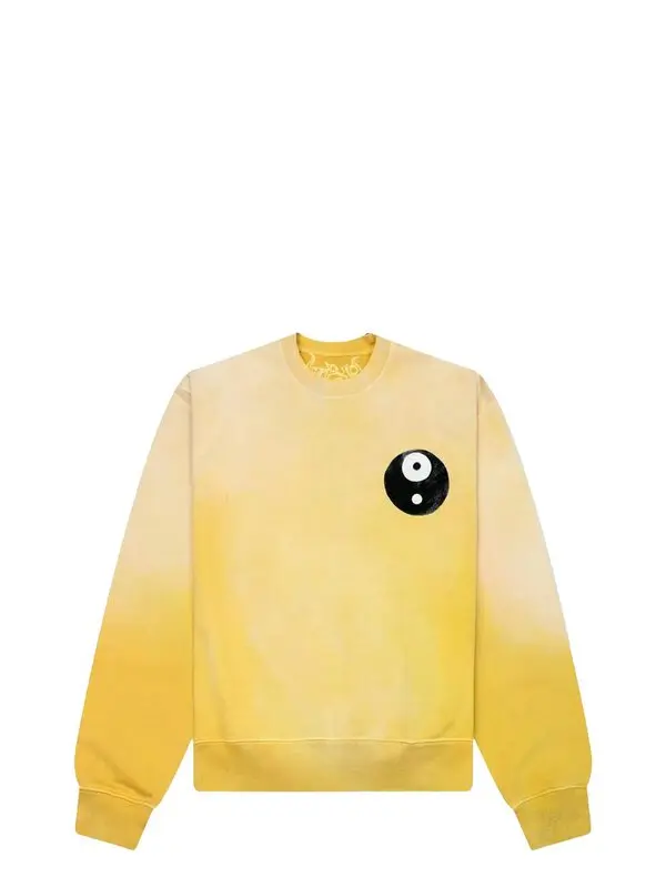 D-R-G-N Boxy Graphic-print Crewneck Sweatshirt - Yellow