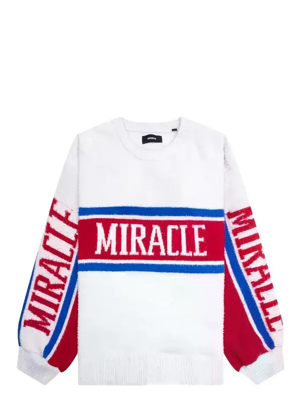 NAHMIAS Miracle Oversized Sweater - White