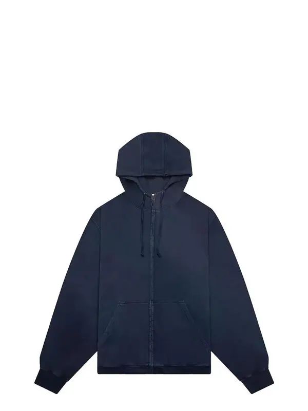 MAISON MARGIELA Zip-up Hoodie - Blue