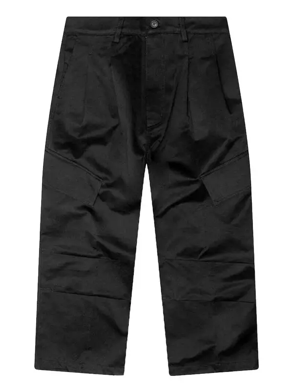 NAHMIAS Pleated Trousers - Black