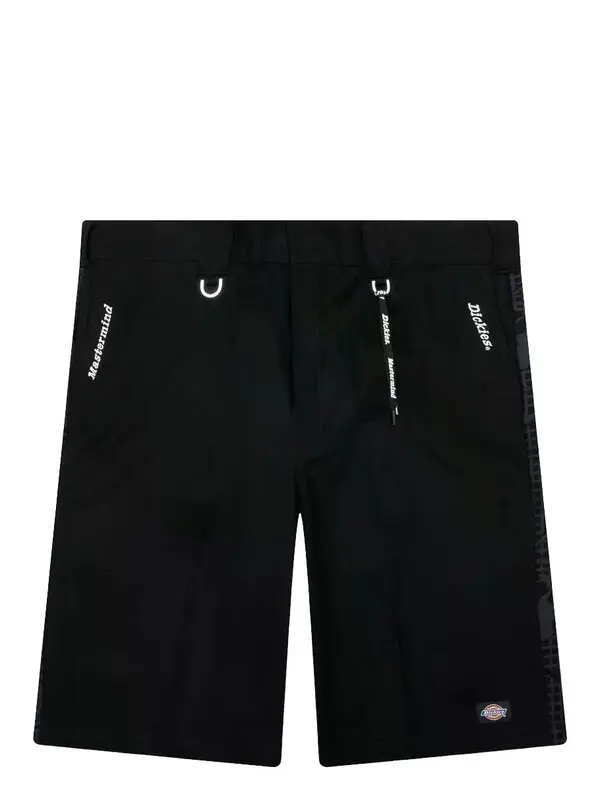 MASTERMIND WORLD Graphic Pattern Shorts - Black
