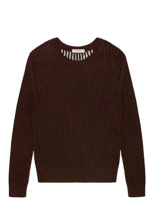 SLOWEAR Crew-neck Top - Brown