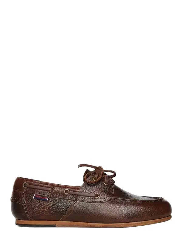 SEBAGO Grained Boat Shoes - Brown