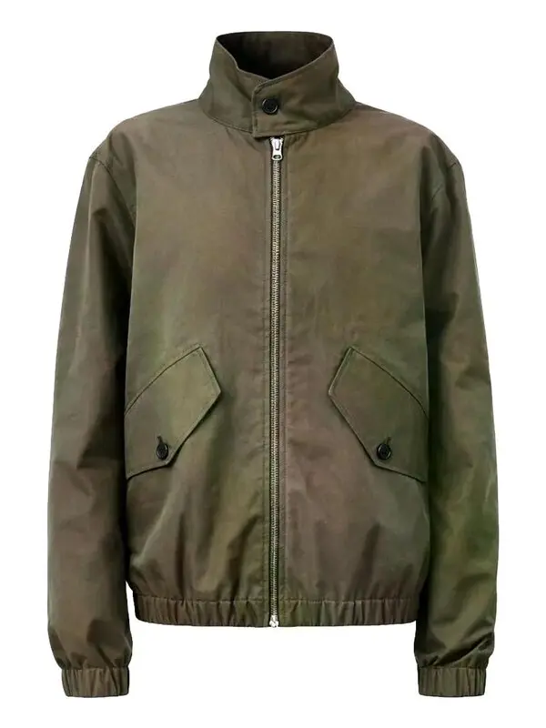 ANOTHER ASPECT Another Jacket 5.0 Zip-up Shirt Jacket - Green