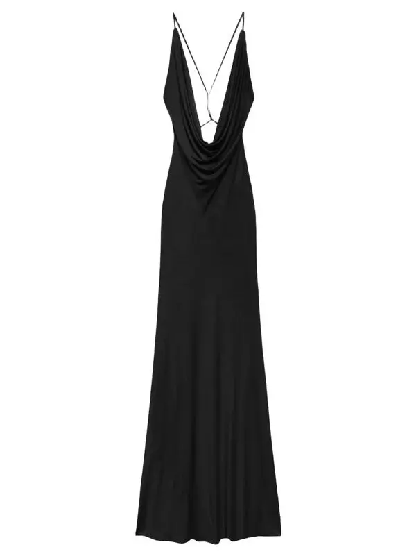 ANIYE BY Ria V-neck Dress - Black