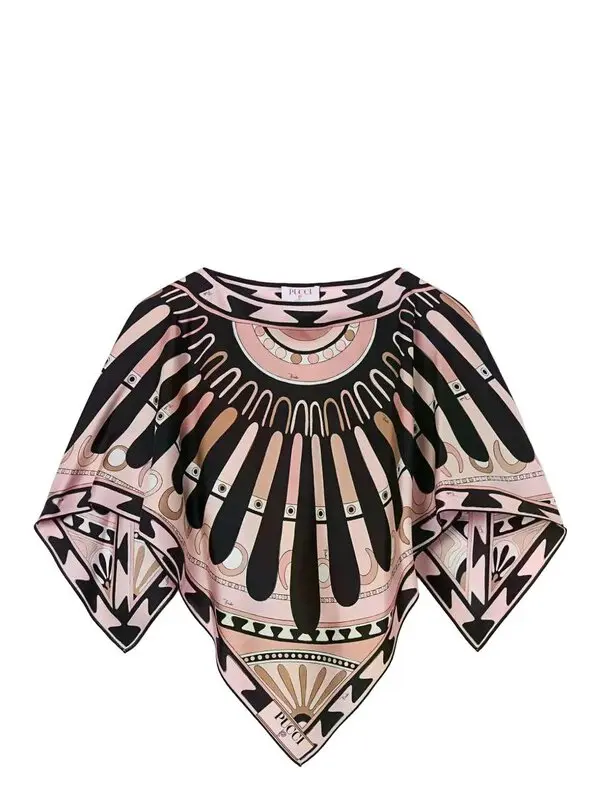 Emilio Pucci Printed Blouse - Pink