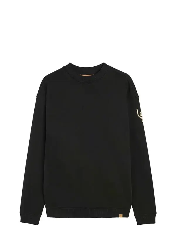 LIVTHELABEL Embroidered Sweatshirt - Black