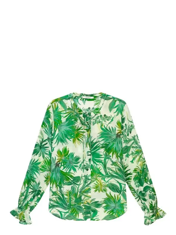 Malìparmi Floral-print Shirt - Green