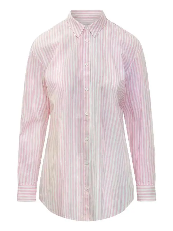 MC2 SAINT BARTH Striped Shirt - Pink