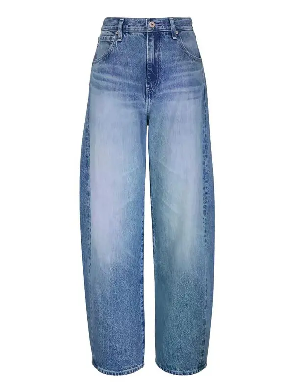 Ag Barrel Denim Jeans - Blue