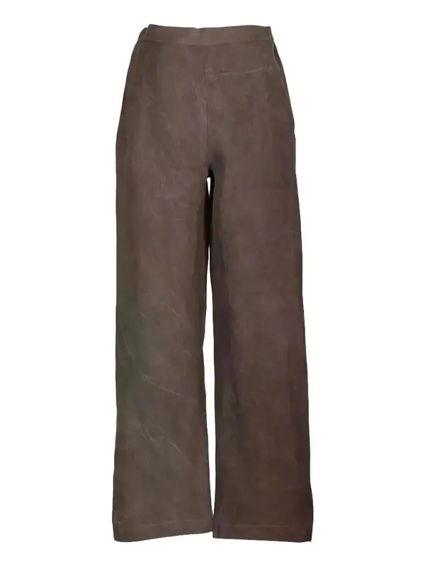 PETER COHEN Elasticated-waist Trousers - Brown