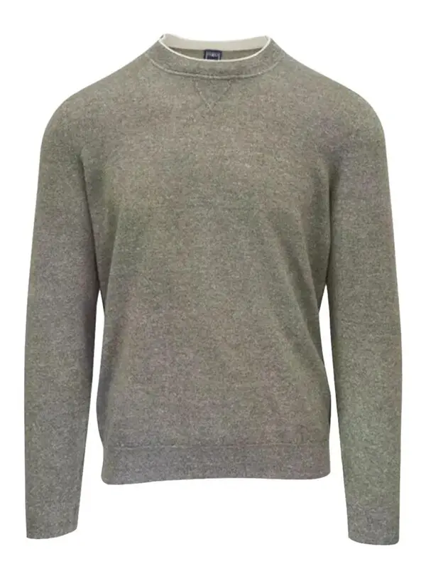 Fedeli Cashmere Crew Neck Sweater - Green