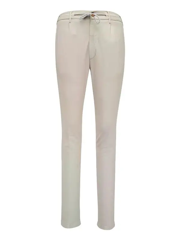 Eleventy Drawstring-waist Trousers - Neutrals