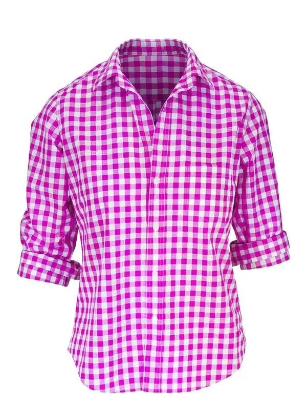 Frank & Eileen Gingham Shirt - Pink