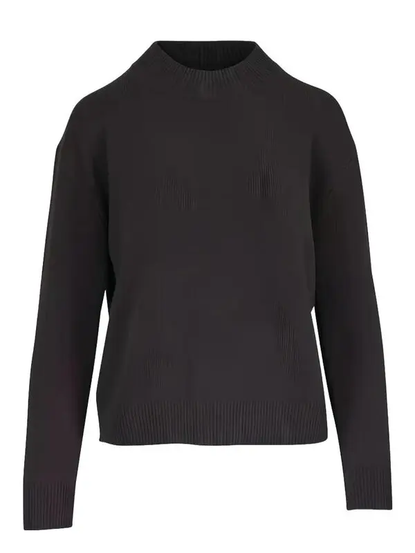 TWP Cashmere Crew Neck Sweater - Black