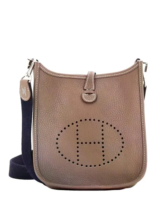 Hermès Evelyne Tpm Crossbody Bag Clemence Gen Iii - Grey